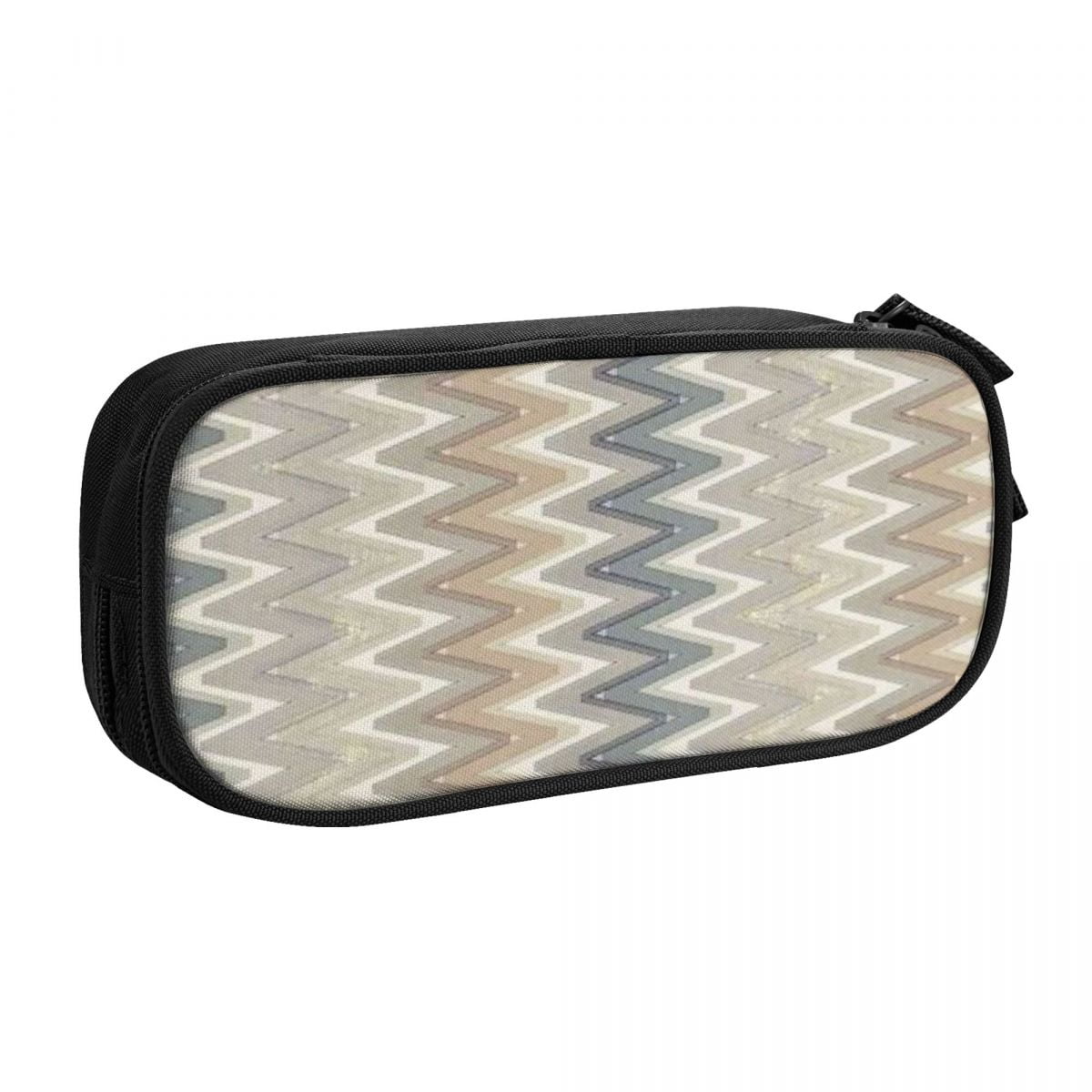 Custom Home Zig Zag Bohemian Kawaii Pencil Cases Gilrs Large Capacity ...