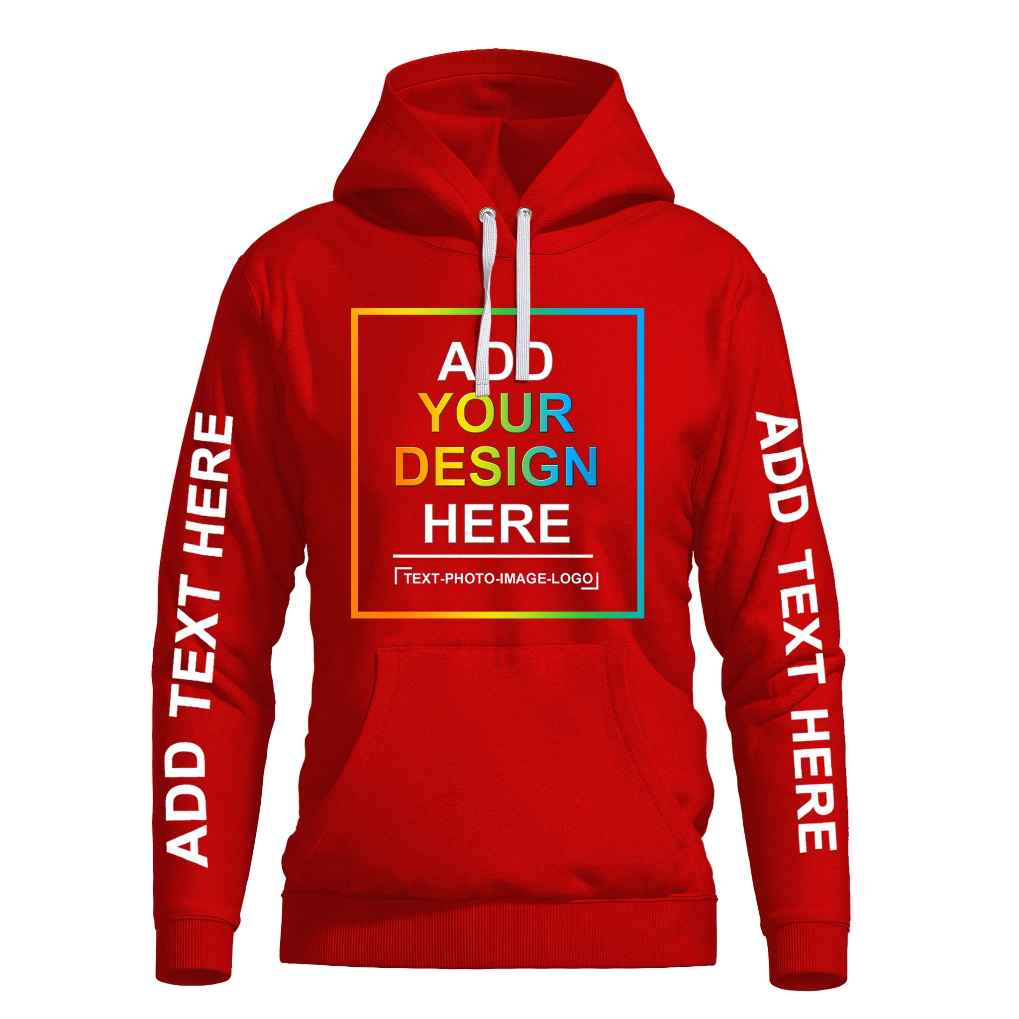 Custom Hoodies Design Your Own Personalized Photo Text Hoodie Custom ...