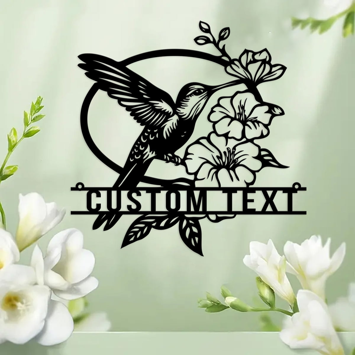 Custom Hummingbird Garden Sign,Personalized Hummingbird Sign ...