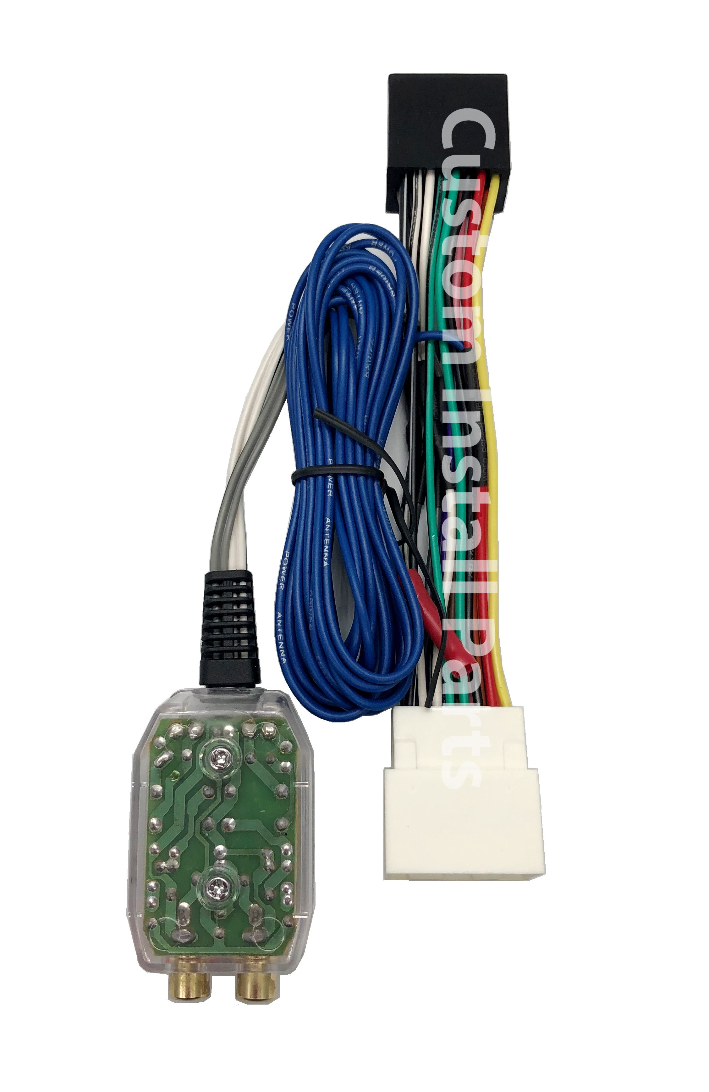 Custom Install Parts, Automotive Interface Adapter with Wire Harness ...