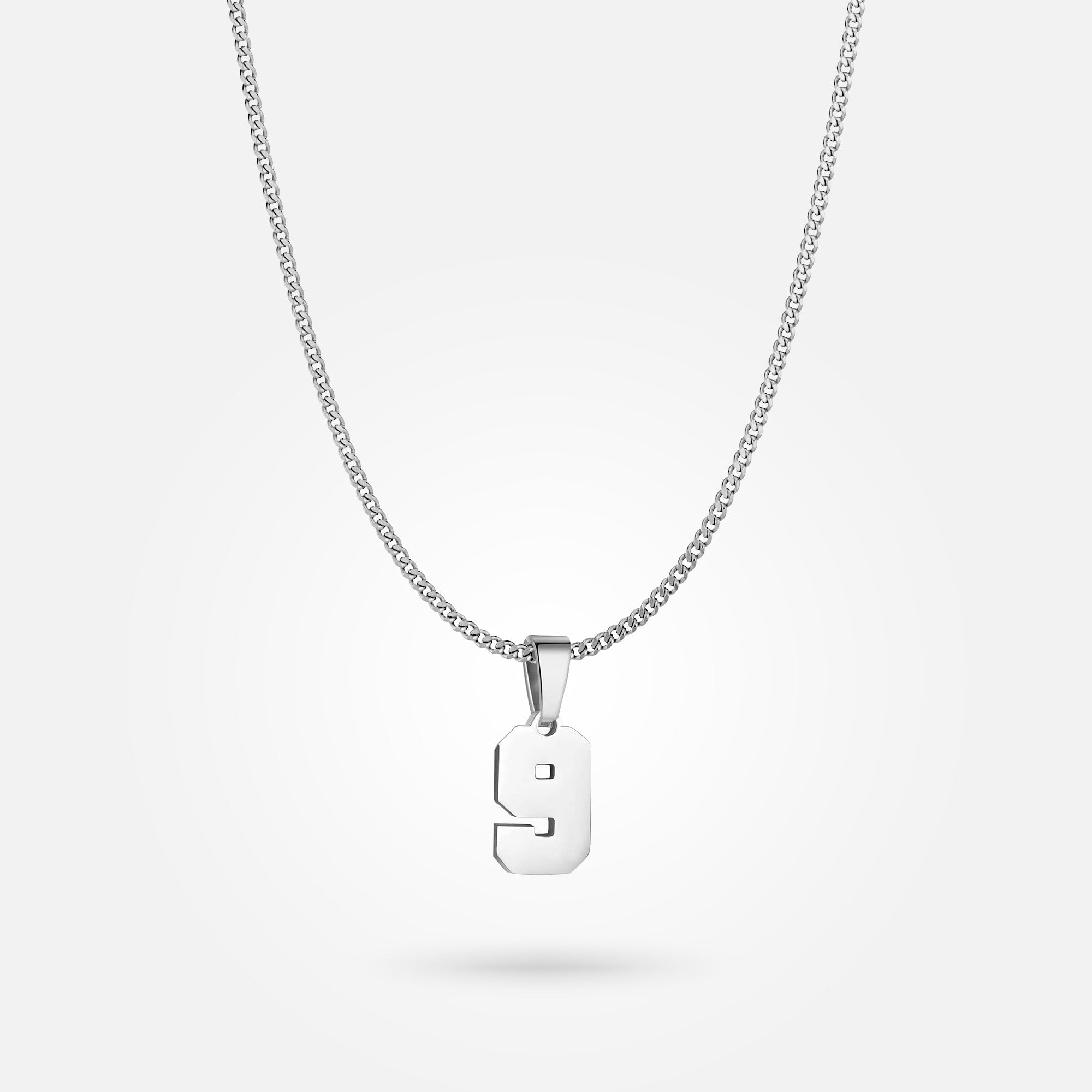 Custom Jersey Number Pendant With Chain Necklace - Walmart.com