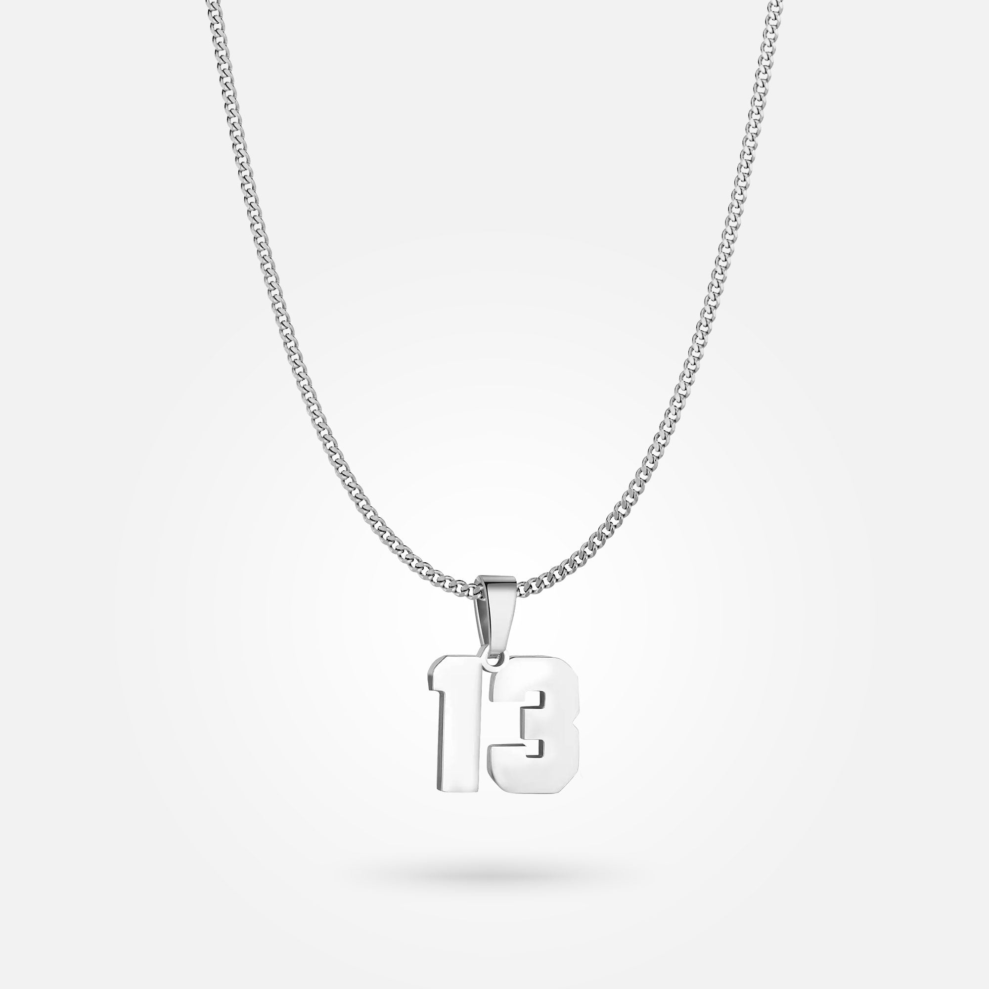 Custom Jersey Number Pendant With Chain Necklace - Walmart.com