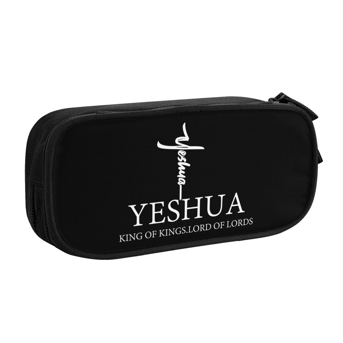 Custom Jesus Cross Fish Pencil Cases for Large Storage Christian Pen ...