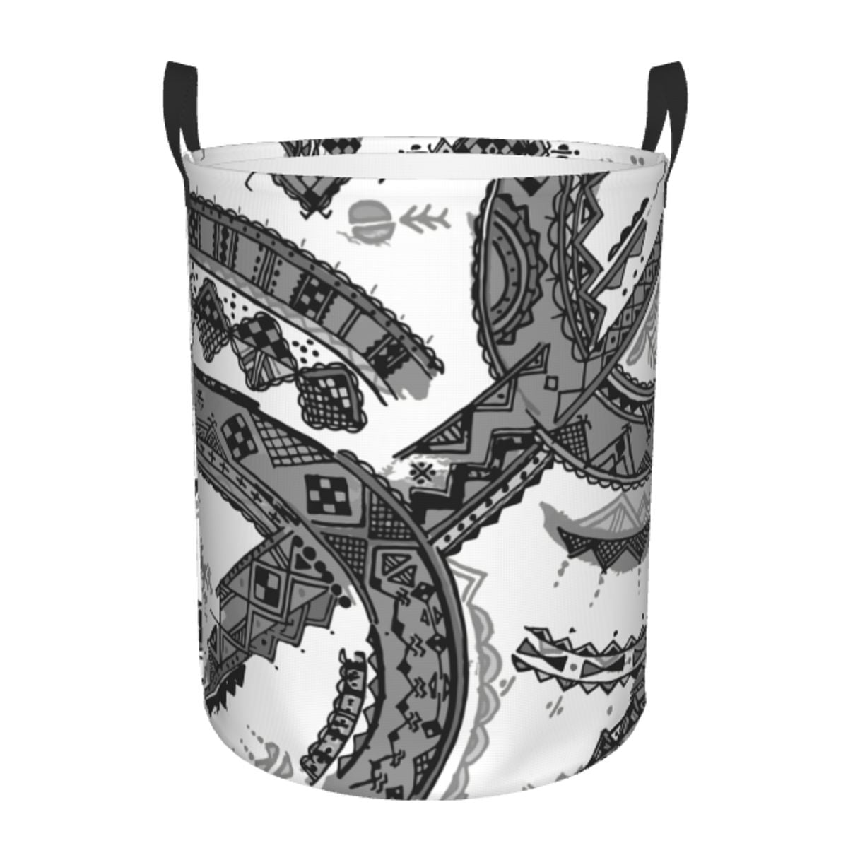 Custom Kabyle Jewelry Africa Style Laundry Hamper Large Storage Basket ...