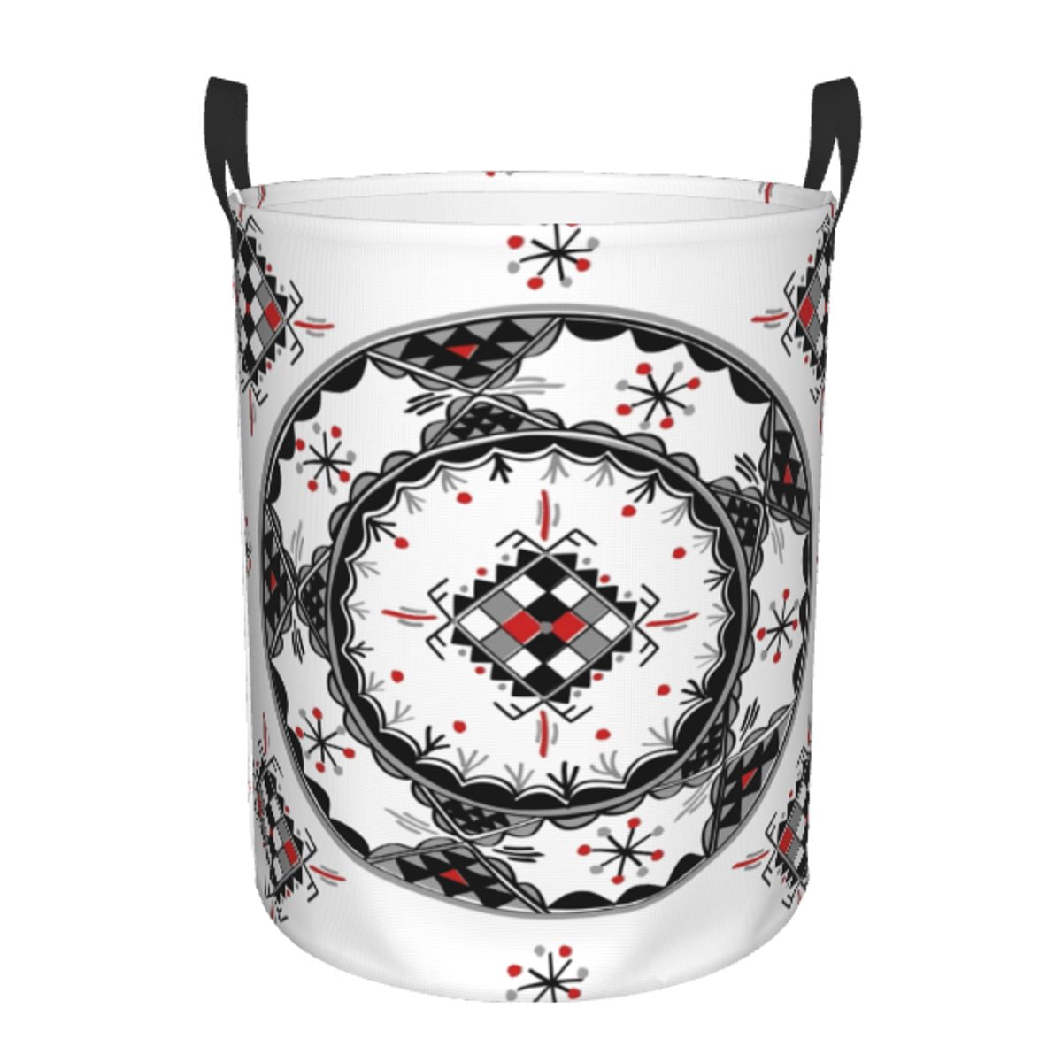 Custom Kabyle Jewelry Africa Style Laundry Hamper Large Storage Basket ...