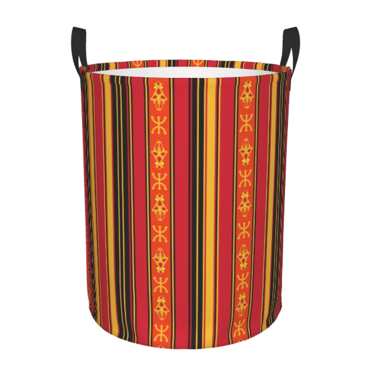 Custom Kabyle Jewelry Africa Style Laundry Hamper Large Storage Basket ...
