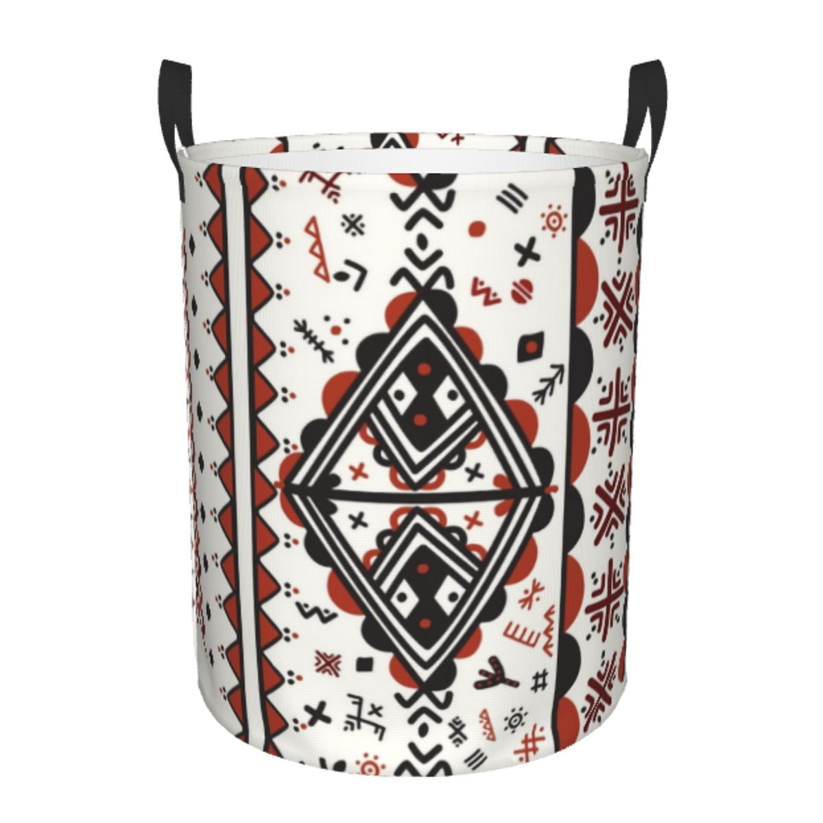 Custom Kabyle Jewelry Africa Style Laundry Hamper Large Storage Basket ...
