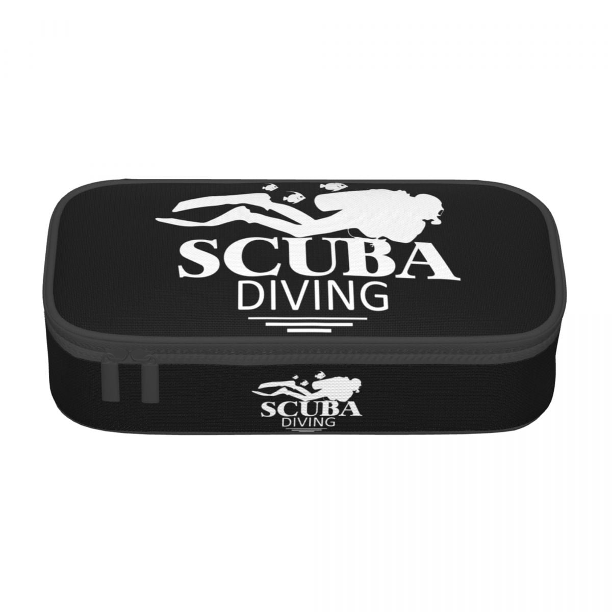 Custom Kawaii IDive Dive Flag Scuba Diving Pencil Cases for Gilrs Big ...
