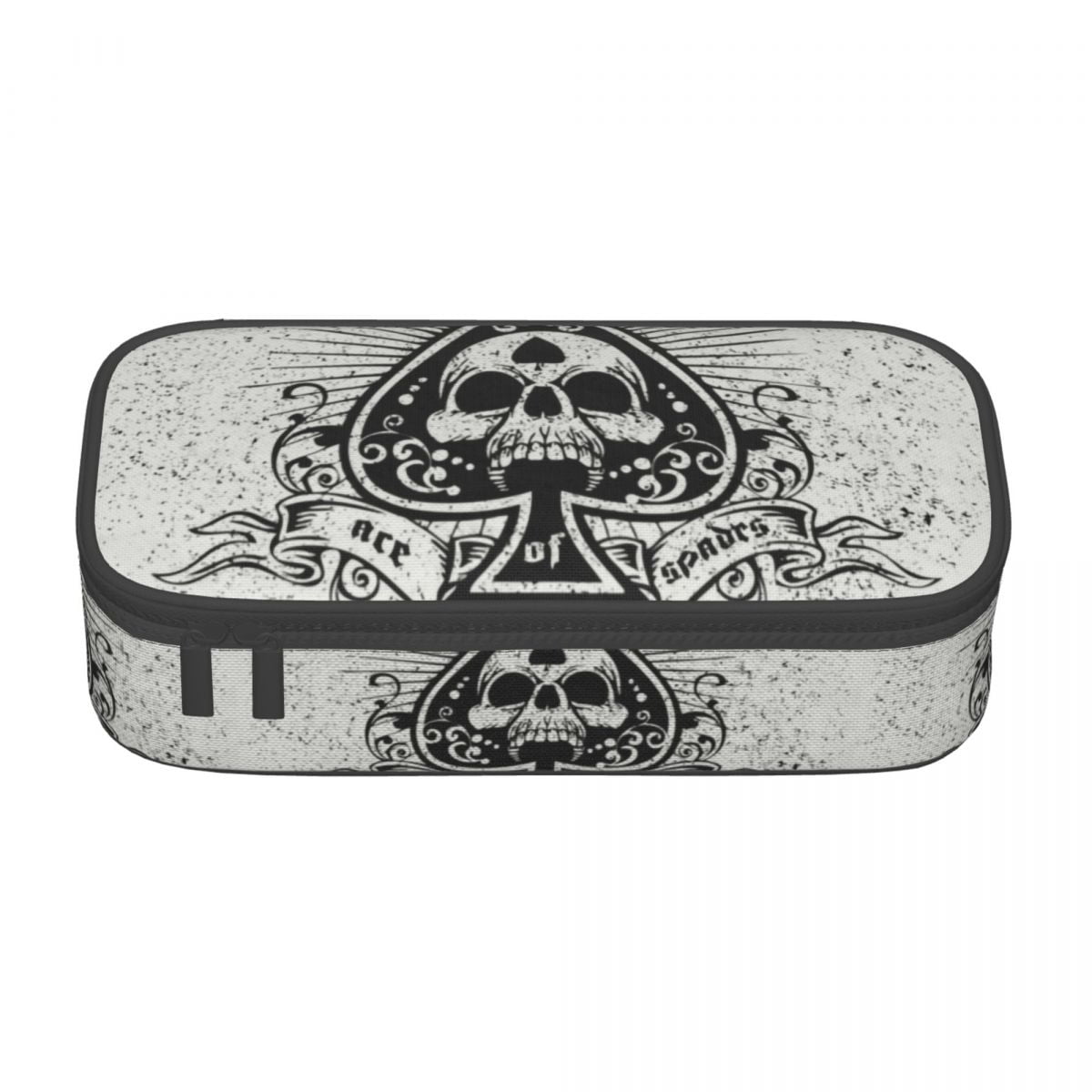 Custom Kawaii Playing Card Pencil Case for s Game Poker Players Large ...