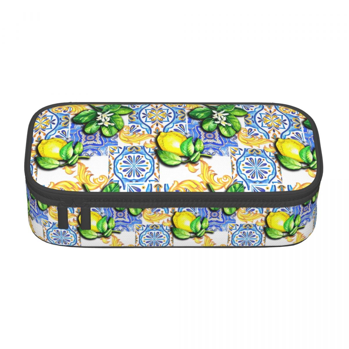Custom Kawaii Tropical Fruit Summer Lemon Pencil Cases for s Large ...