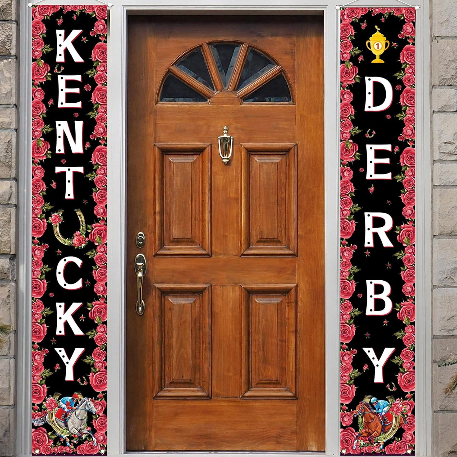 Kentucky Derby Door Decorations