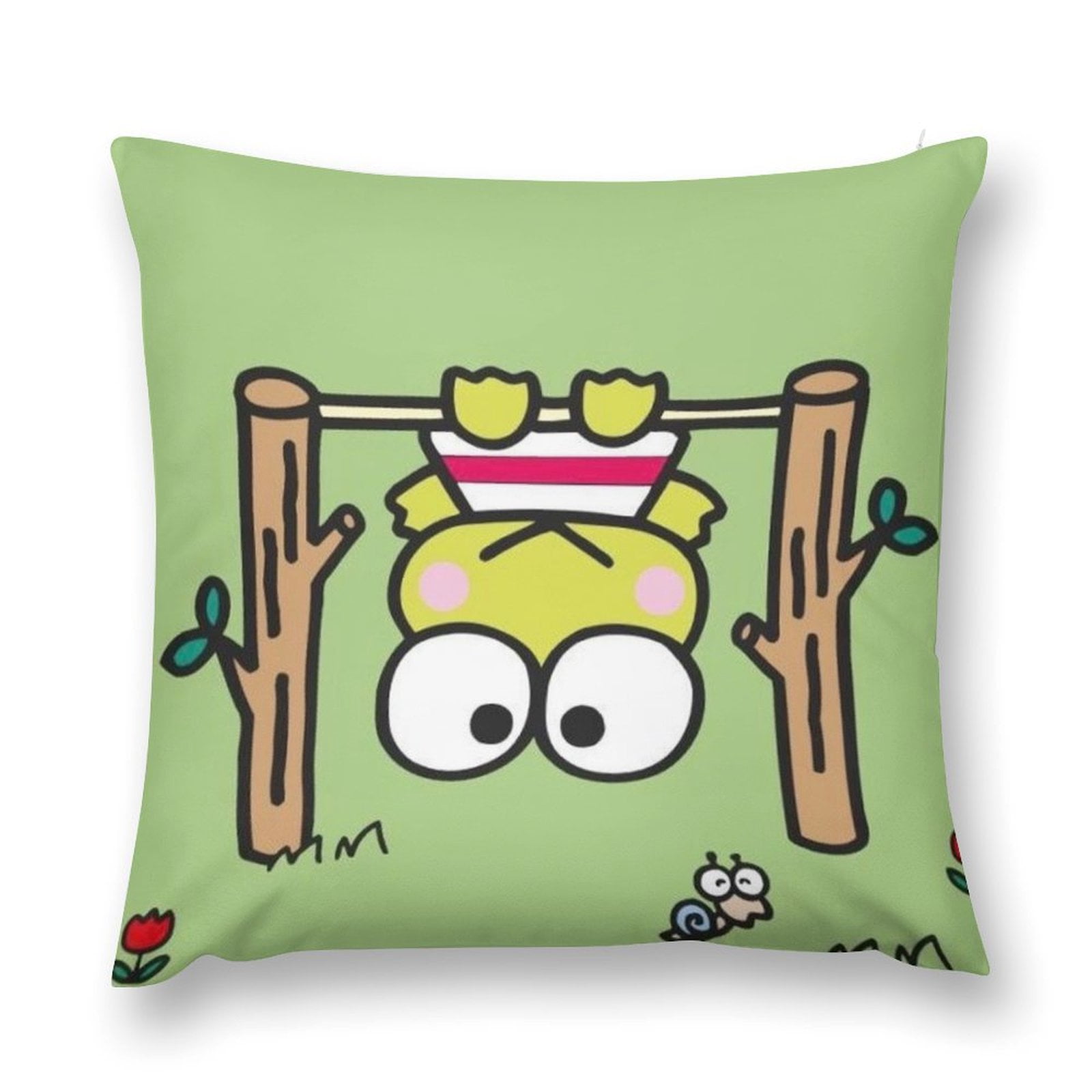 Custom Kerop-pi-sanrio Plush Pillow Case Kawaii Cushion Case Cartoon ...