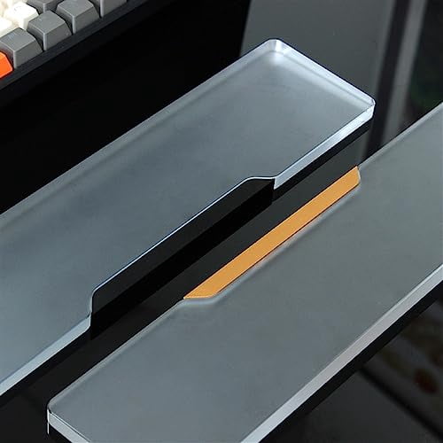 Custom Keyboard Wrist Rest, Metal + Acrylic Transparent Ergonomic Wrist ...