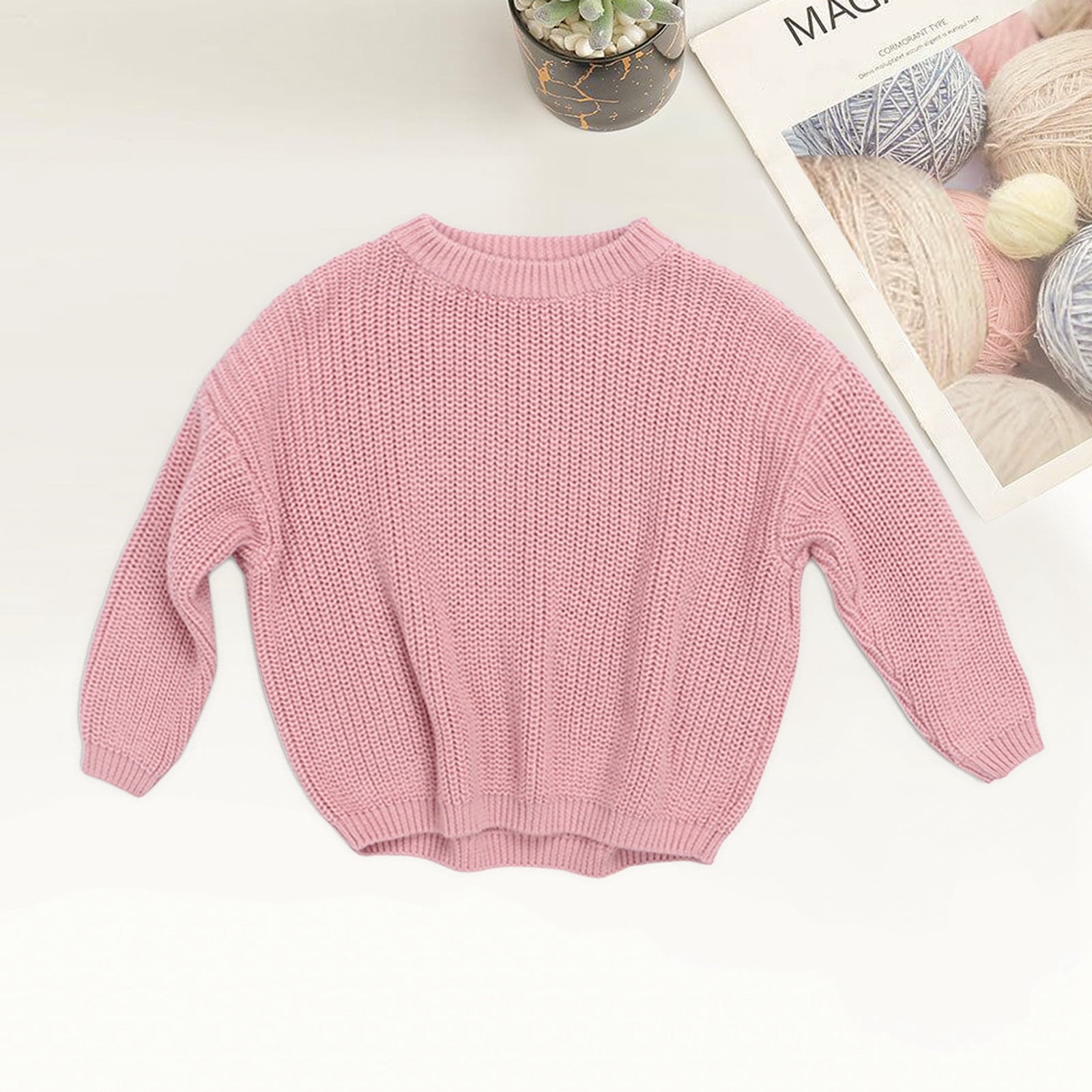 Custom Kids Girl Sweater Clothing Oversize Pullover Baby Boys Girls ...
