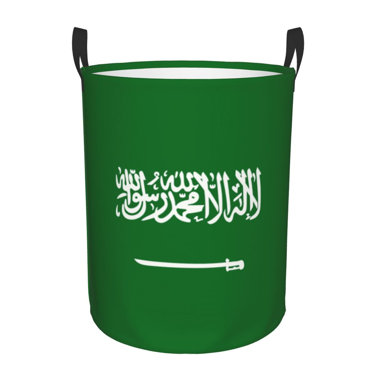 Custom Kingdom Of Saudi Arabia Laundry Hamper Large Storage Basket ...