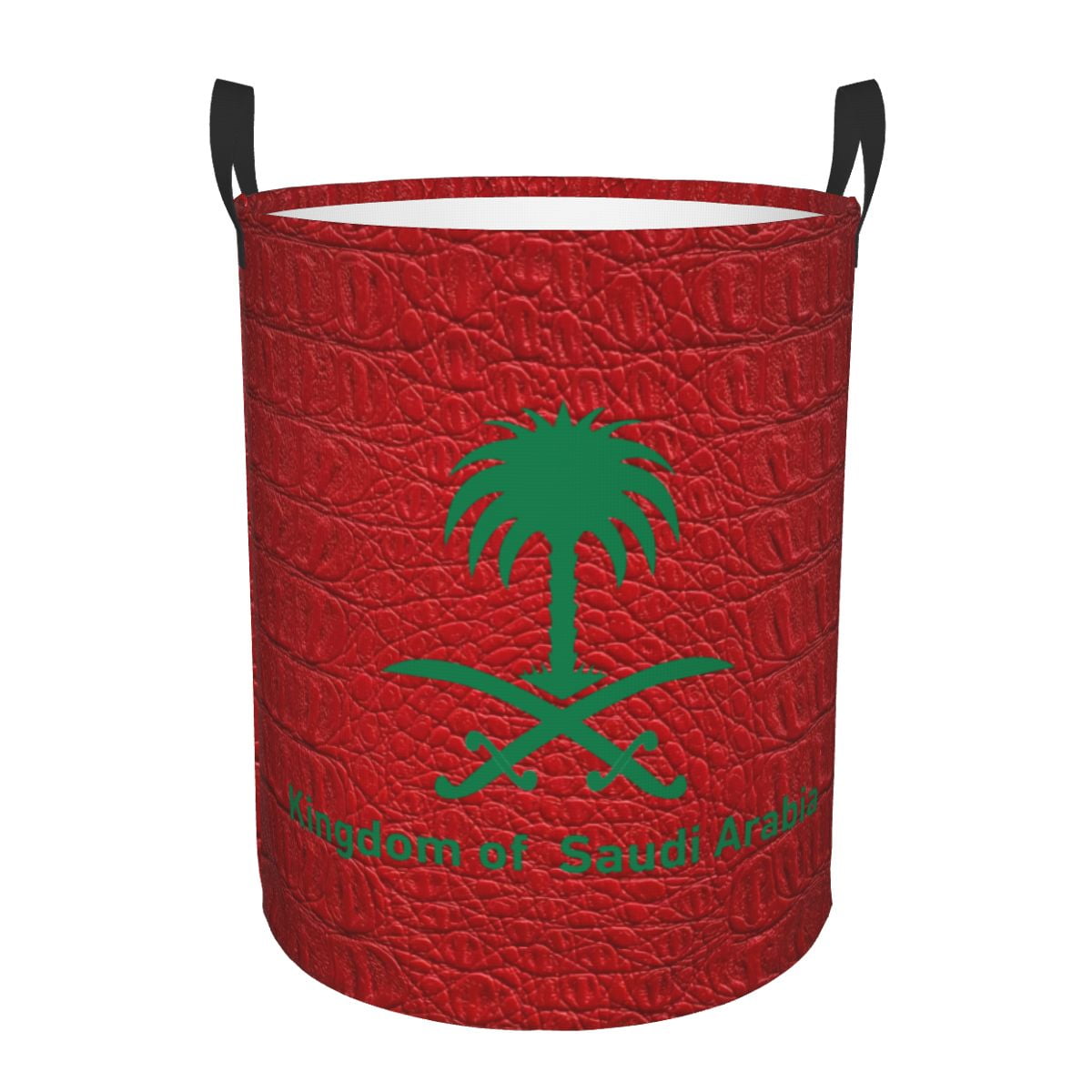 Custom Kingdom Of Saudi Arabia Laundry Hamper Large Storage Basket ...