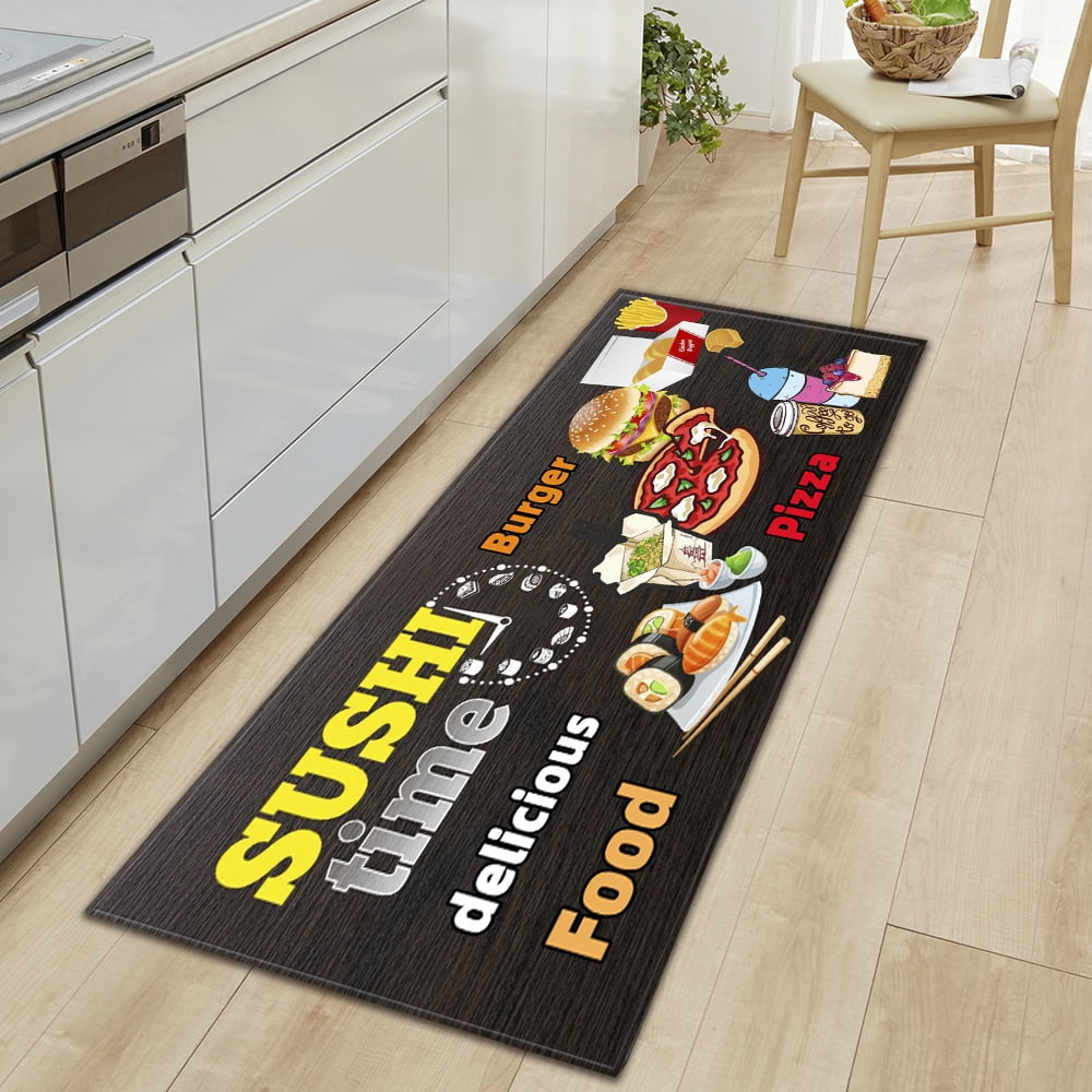 Custom Kitchen Mat Entrance Doormat Bathroom Door Bedroom Anti-Slip Rug ...