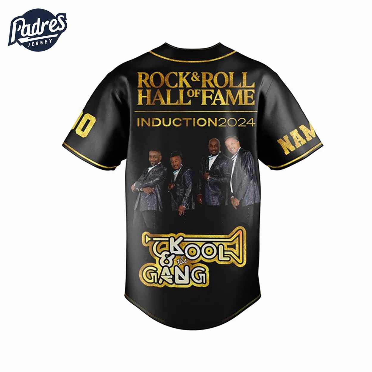 Custom Kool & The Gang Rock And Roll Hall Of Fame Baseball Jersey ...