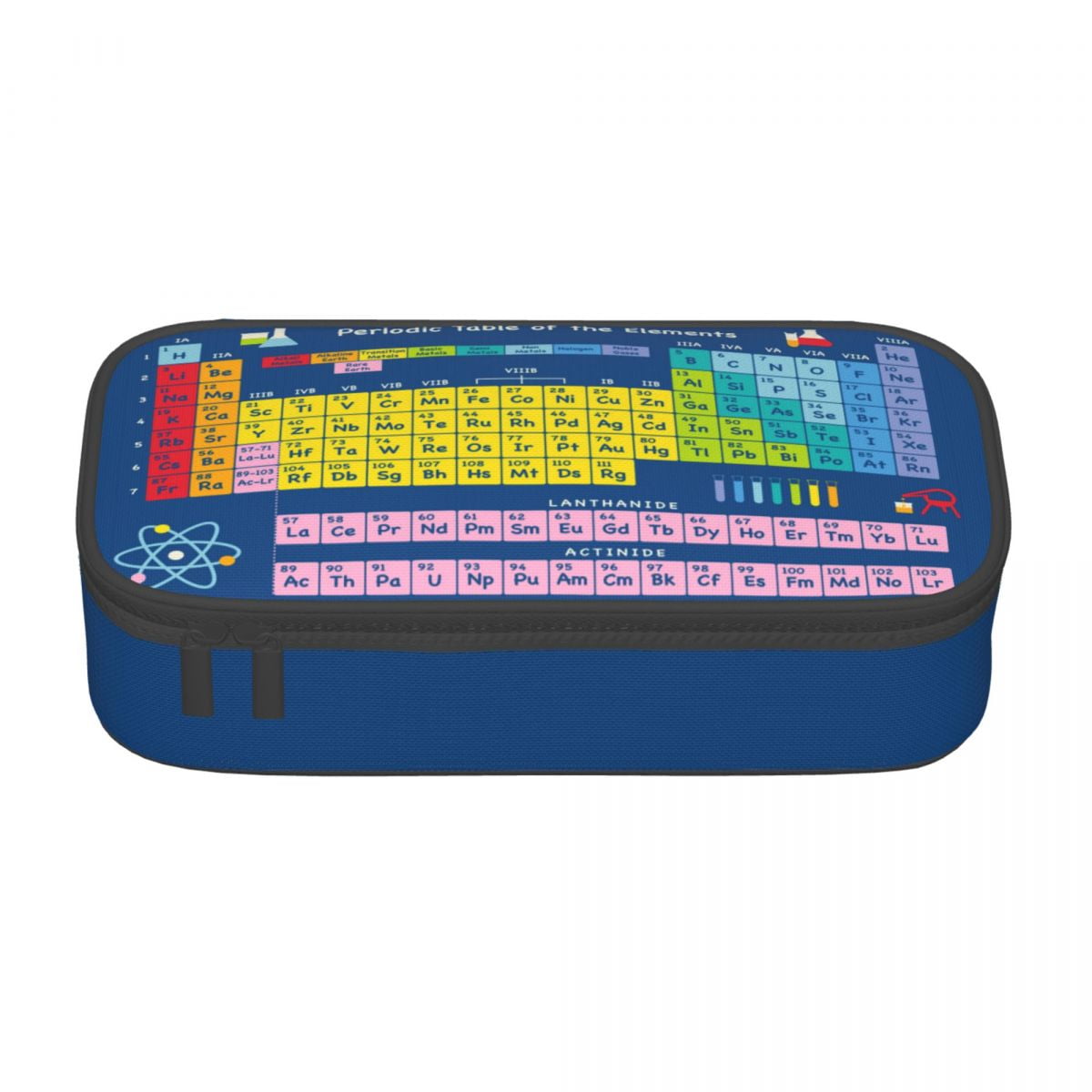 Custom Korean Chemistry Teacher Periodic Table Pencil Cases for Science ...