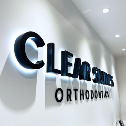 Custom LED Backlit Channel Signs for Business, Large 3D Personalized ...