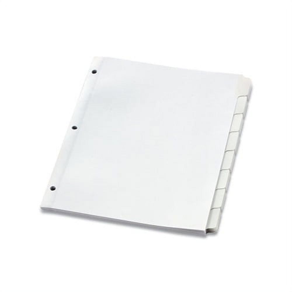 Custom Label Tab Dividers with Self-Adhesive Tab Labels 8-Tab, 11 x 8.5 ...