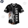 Custom Lady Gaga Baby I Was Born This Way Baseball Jersey - Walmart.com