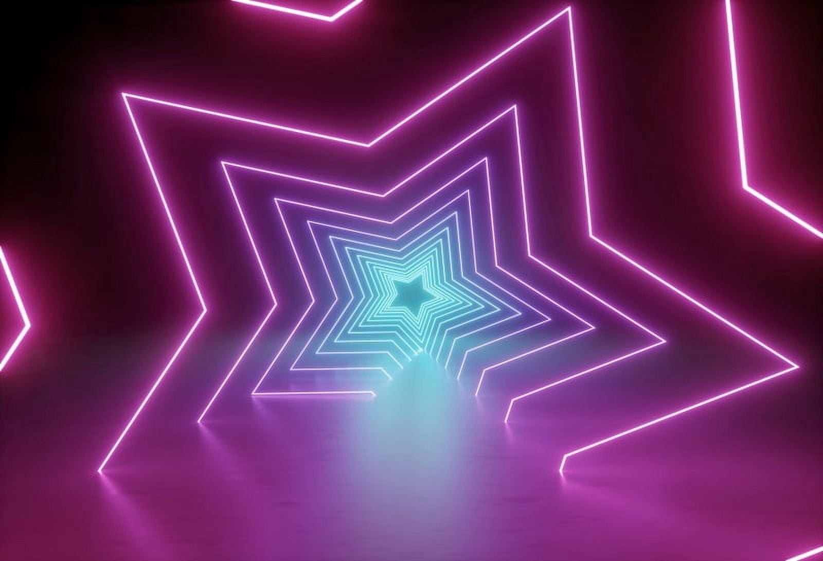 Custom Laeacco Dreamy Fluorescent Aperture Stage Laser Beam Dancing ...