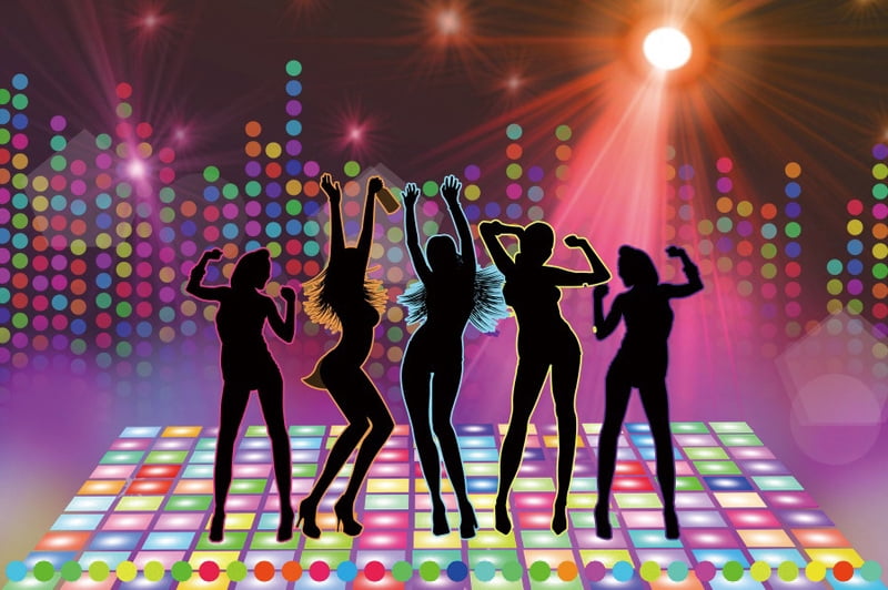 Custom Laeacco Stage Backdrops Music Show Shiny Spotlight Speaker Party ...