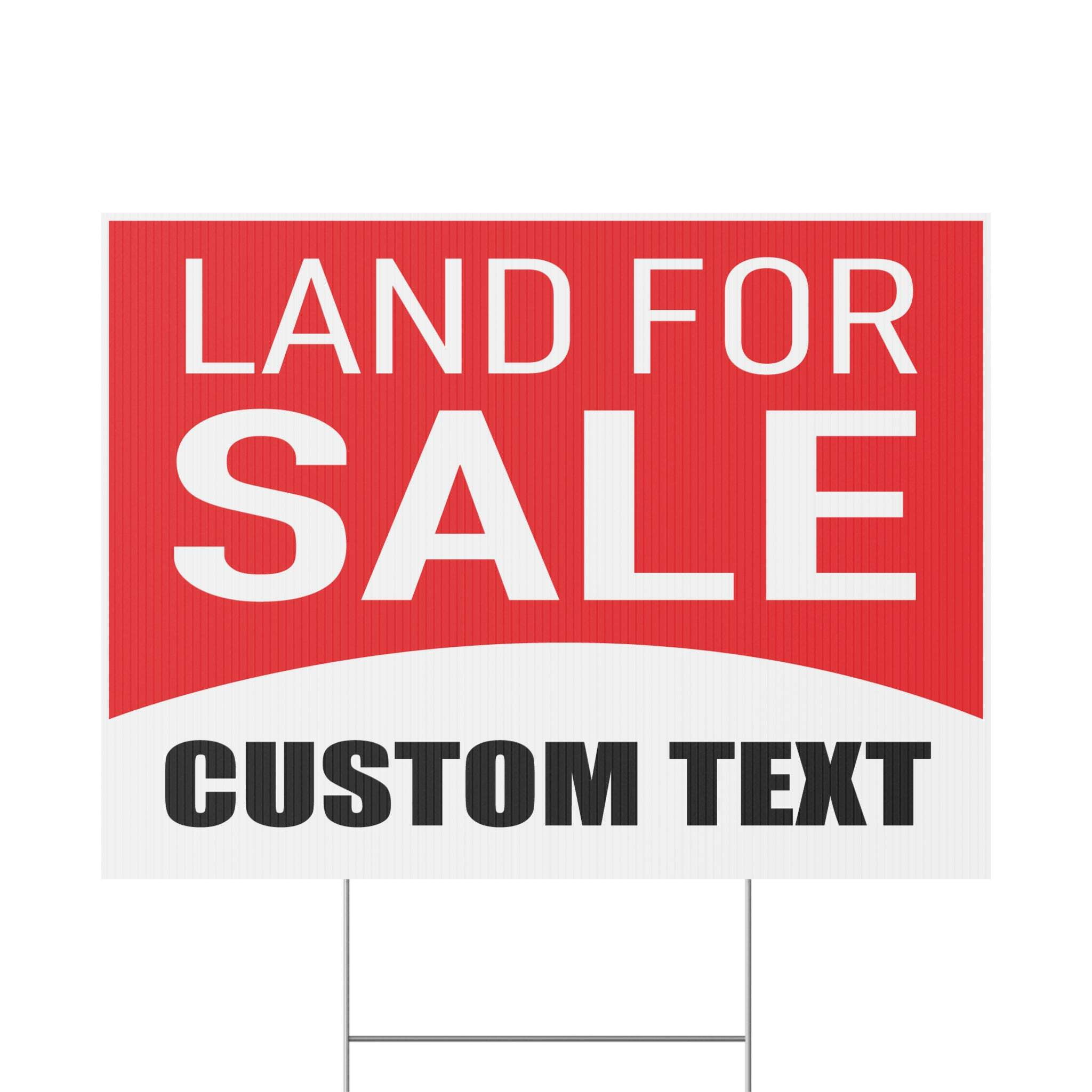 Customizable Land For Sale Sign Yard Sign - Walmart.com