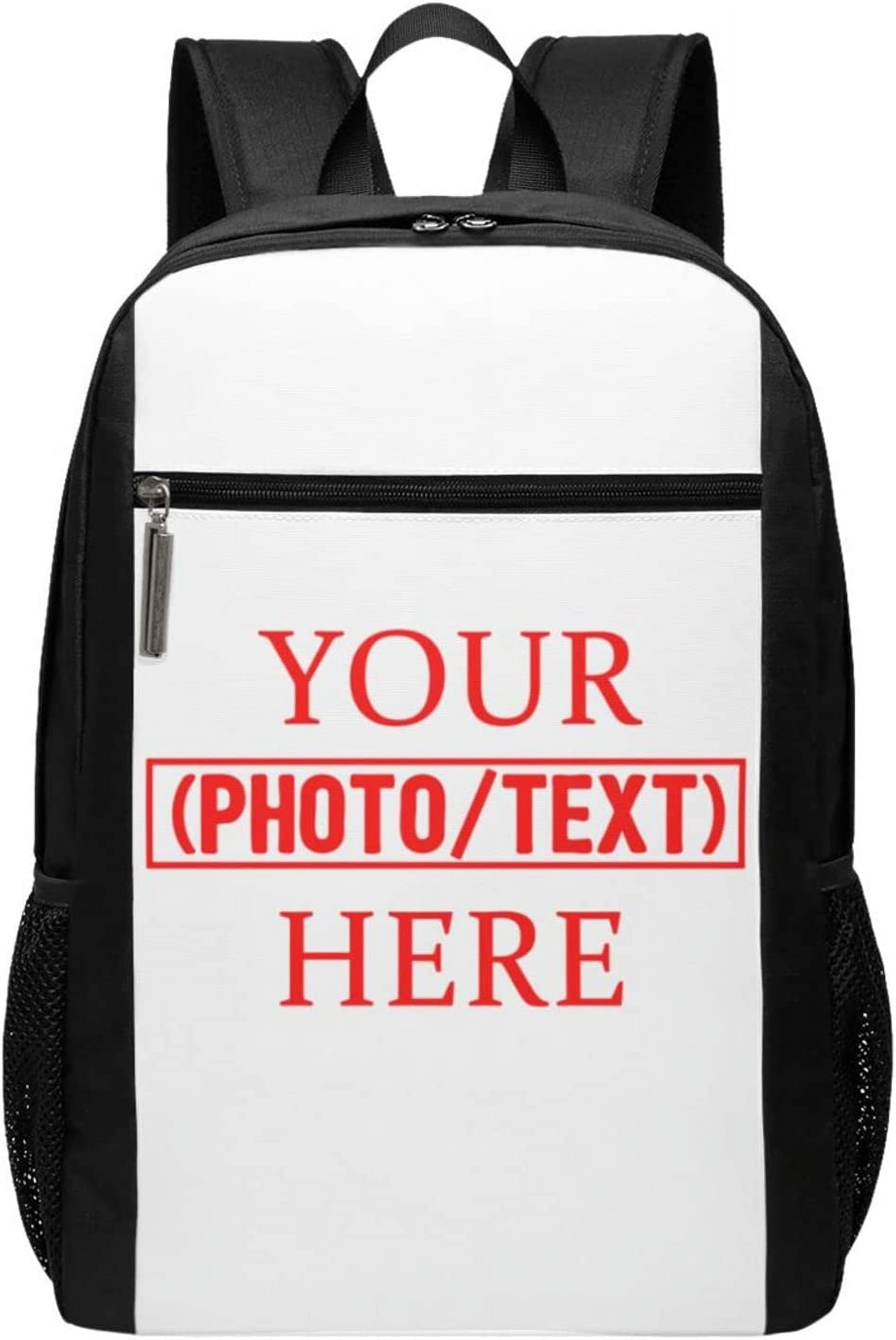 Custom Laptop Backpack Design Your Backpack Personalized Travel ...