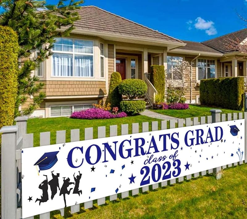 Custom Large Congratulations Banner, Congratulations Congrats Banner ...