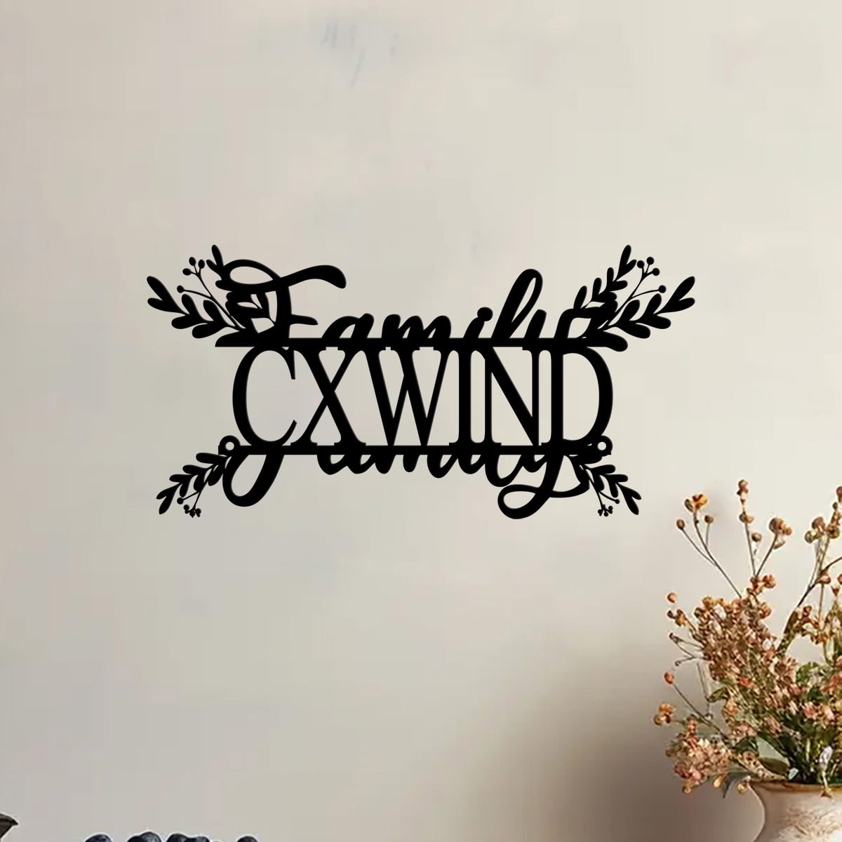 Custom Last Name Sign, Personalized Metal Wall Art, Custom Family Name ...
