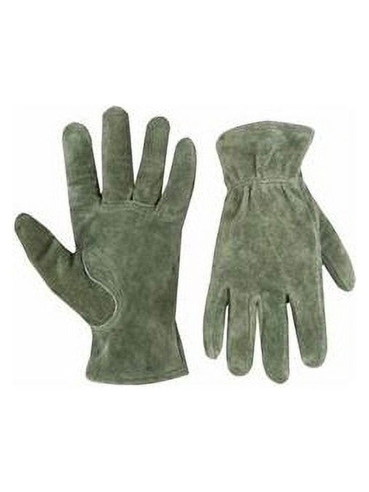 Custom LeatherCraft 2271 Womens Garden Gloves Split Cowhide Gardening Gloves - Walmart.com