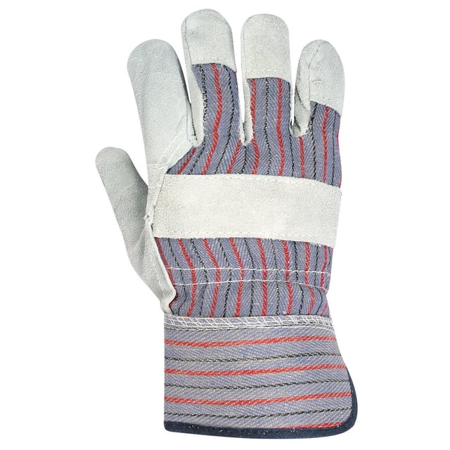 Custom Leathercraft Safety Cuff Men's Work Gloves - Walmart.com