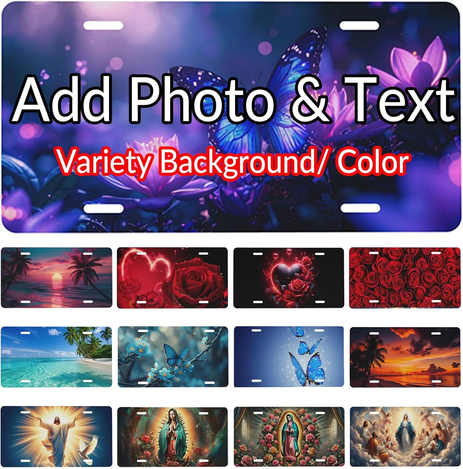 Custom License Plate, Design Your Own Personalized License Plate with ...