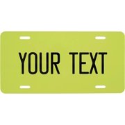Personalized Front License Plates