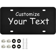 Custom License Plate Wa