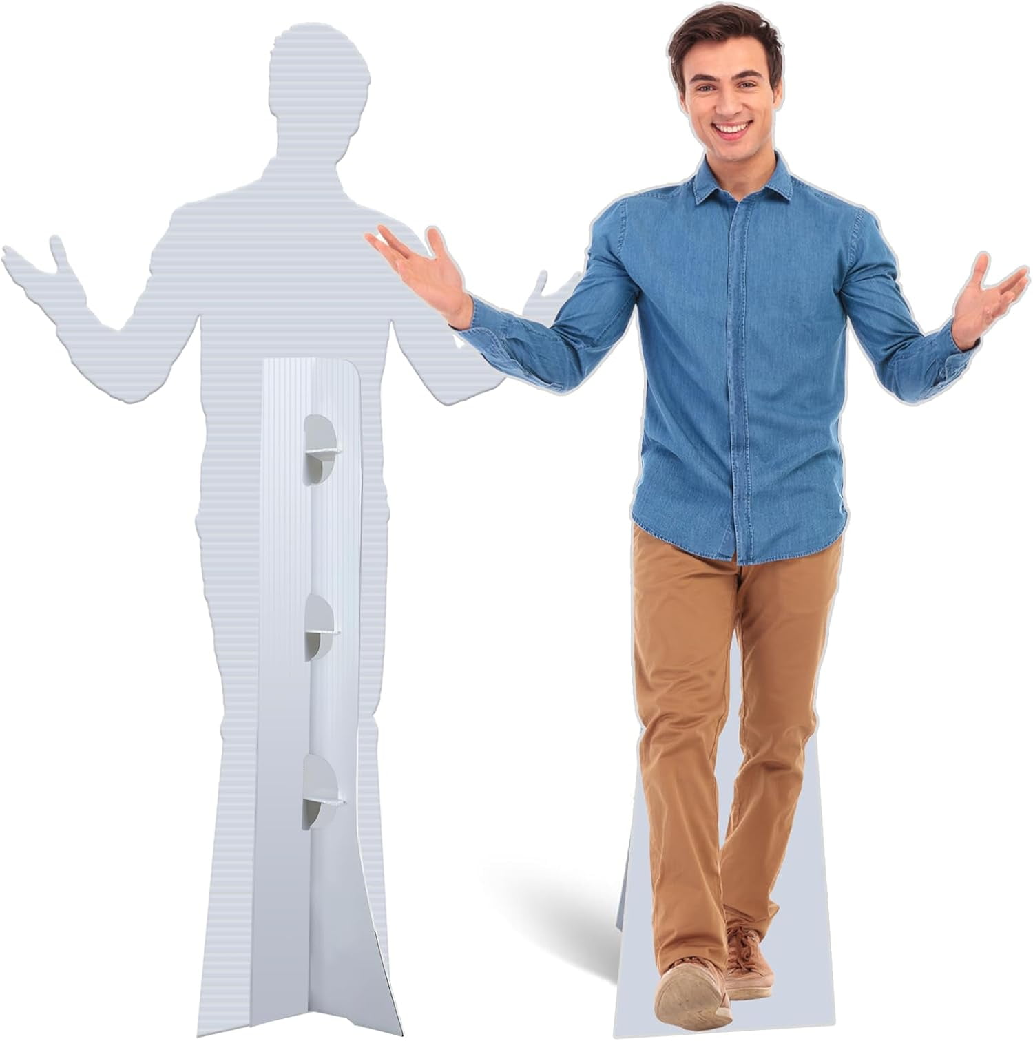 Custom Life Size Cardboard Cutout, Personalized Life-Size Stand-up ...