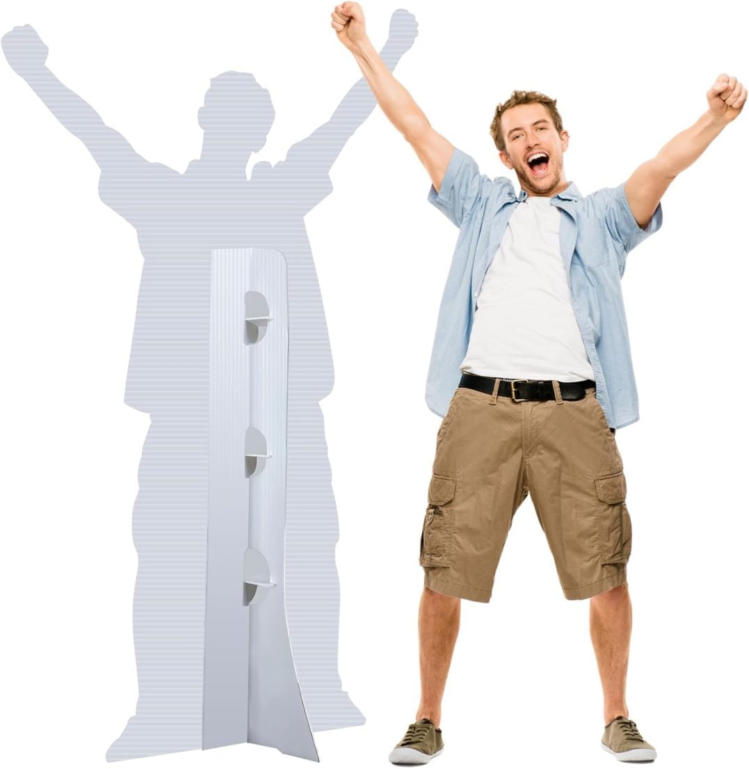 Custom Life Size Cardboard Cutout, Personalized Ultra Clear Stand Up,1 ...
