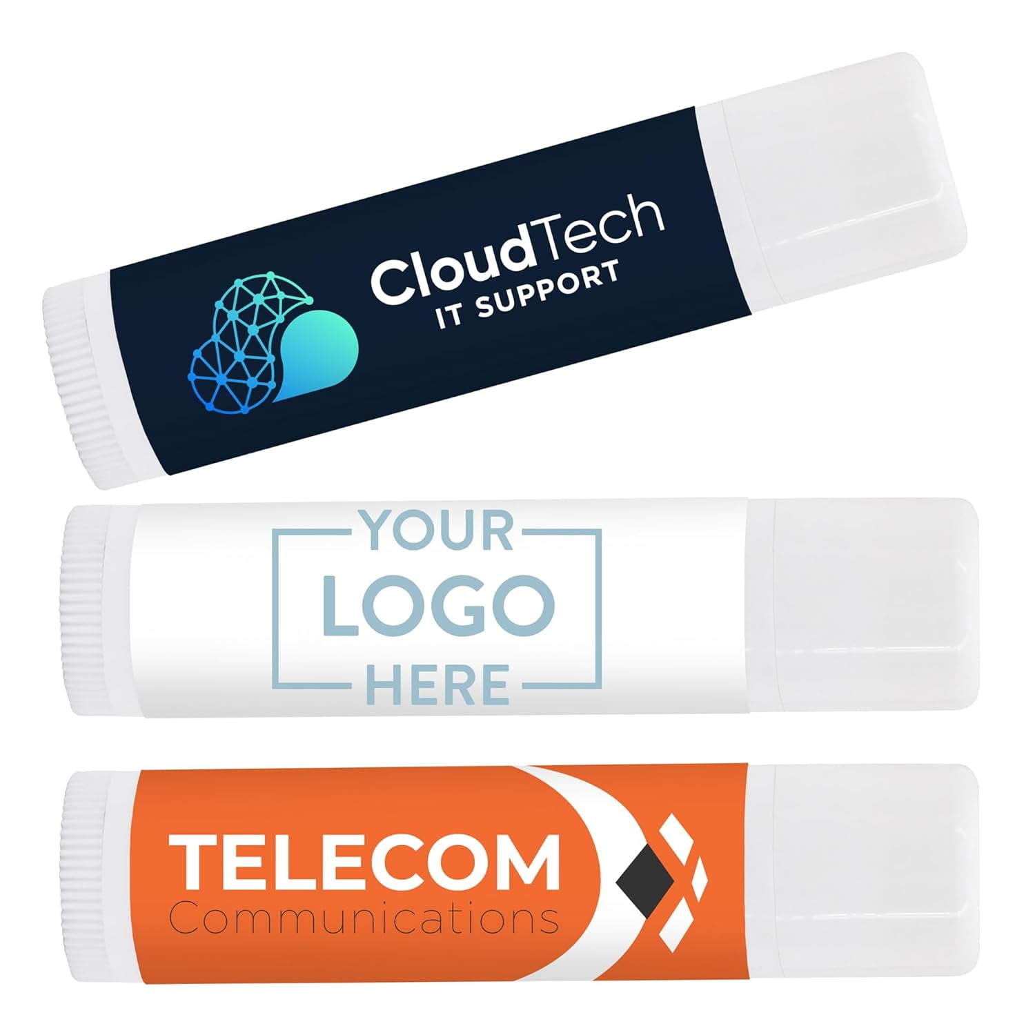 Custom Lip Balm, Personalized Lip Balm - 24 Quantity - $1.23 Each ...