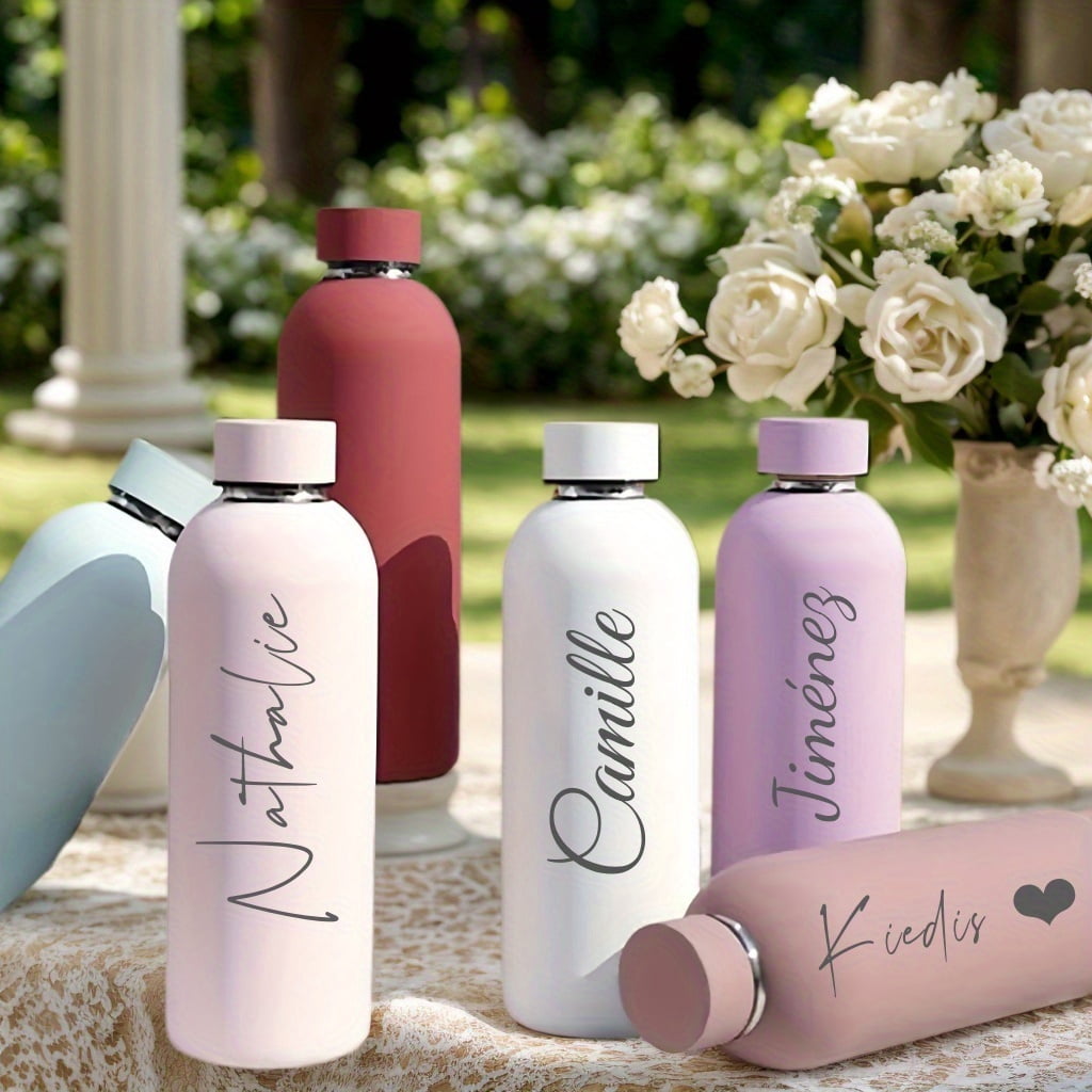 Custom Logo Name Thermos Large Vacuum Flask Stainless Steel Portable ...