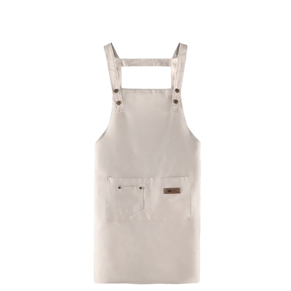 Custom Logo Polyester Apron for Kitchen Restaurant Salon and Work ...