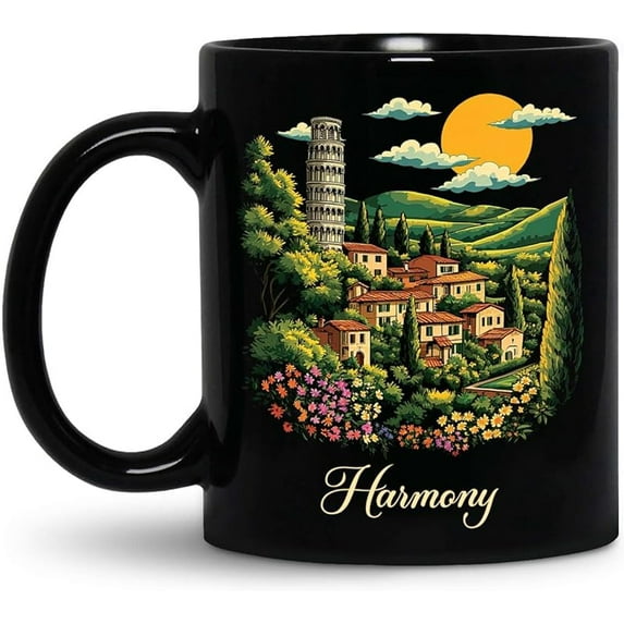 Custom London Coffee Mug, Night Scene Cup With Big Ben Design ...