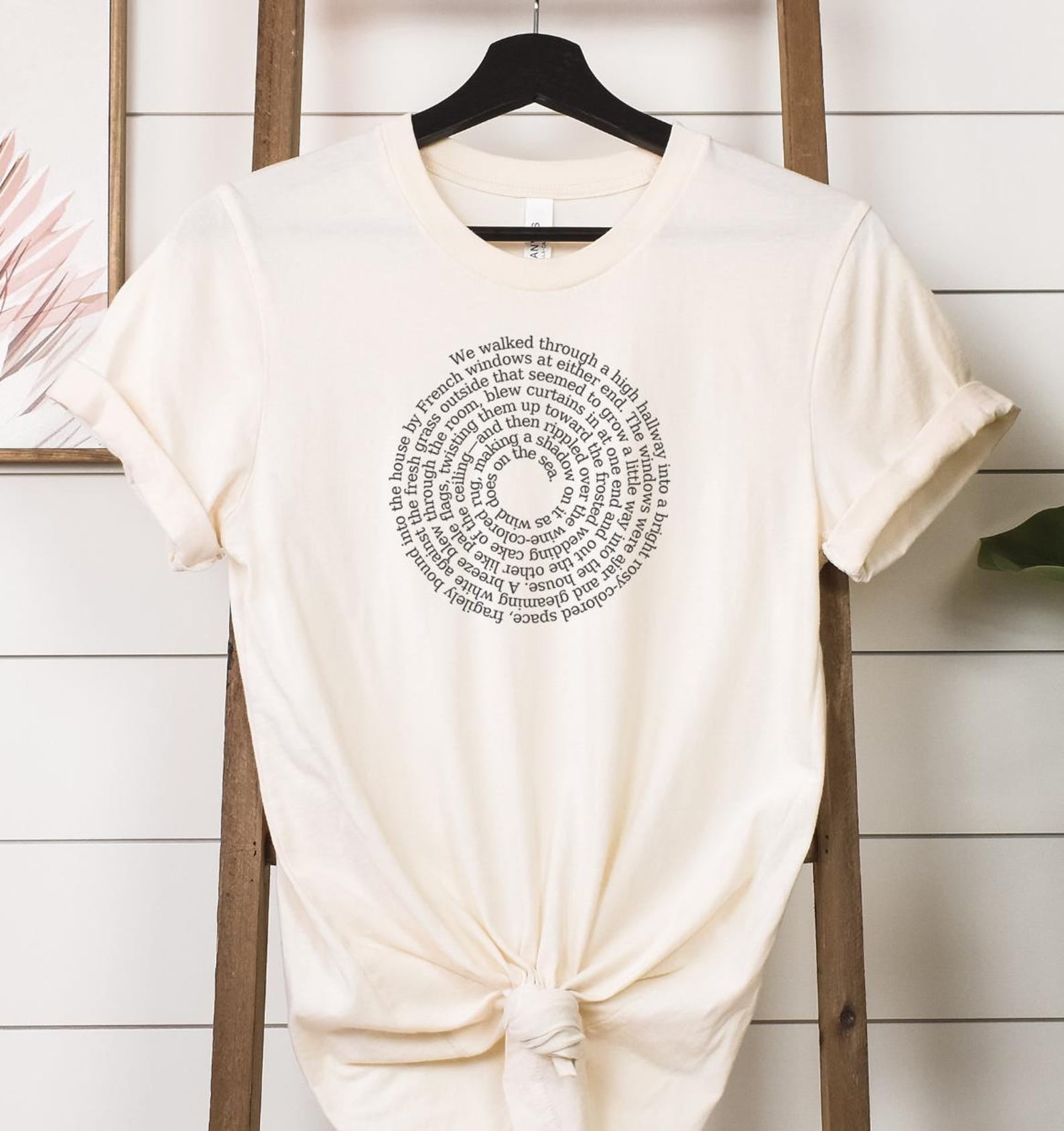 Custom Lyrics or Quote Sweatshirt, Personalized Music Band Song Tee ...