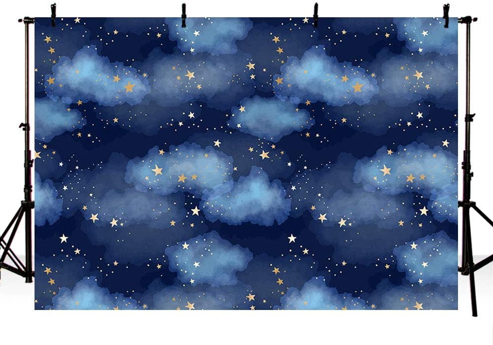 Custom MEHOFOTO Dark Blue Sky Cloud Photo Studio Backdrop Props Boy ...