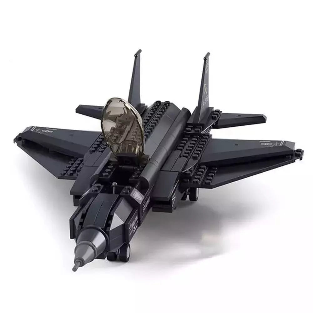 MOC NON 1802Pcs Soldier F22 Raptor Fighter F35 F18 F16 Block Set US ...
