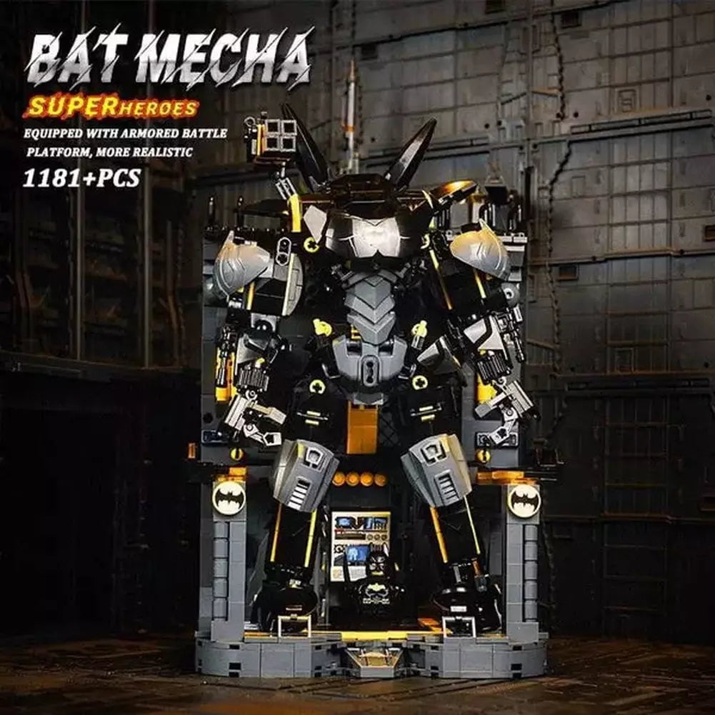 MOC NON LEGO 2022 New Justice League Heavy Batmech Building Blocks ...