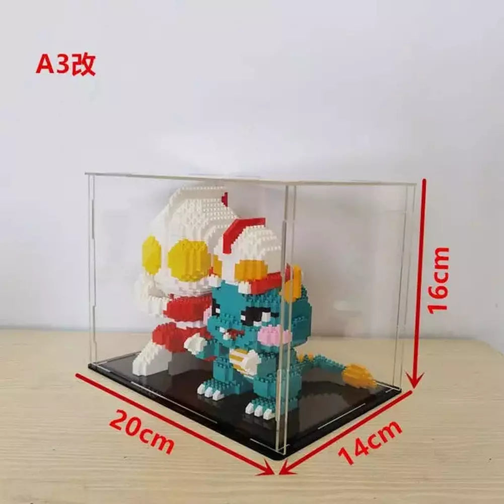 MOC Compatible *A* 36 Styles Transparent Acrylic Display Box For Micro ...