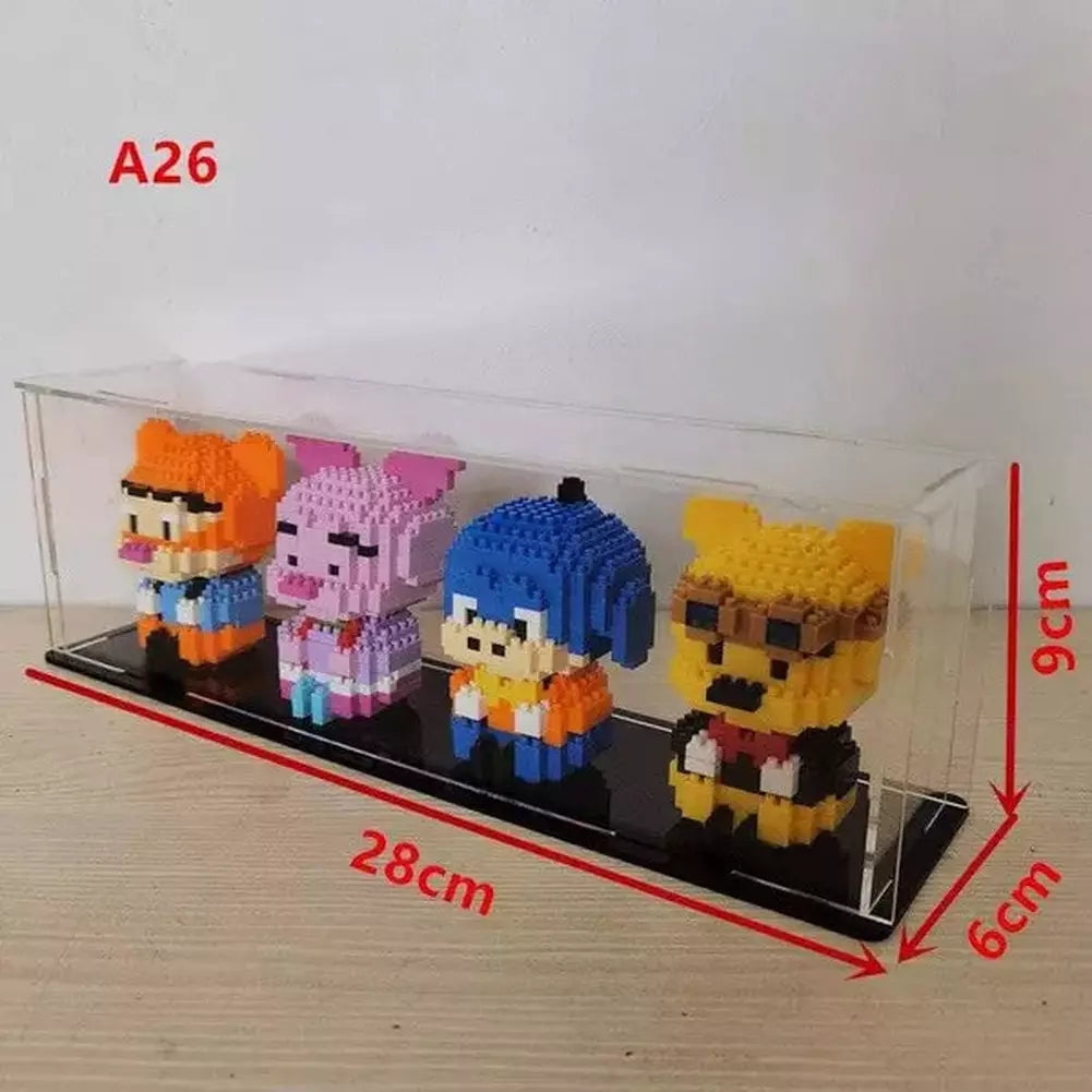 MOC Compatible *A* Transparent Acrylic Display Box For Micro Building ...