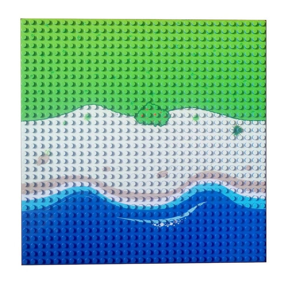 Custom MOC Same as Major Brands! Classic Blocks Baseplate DIY Assembly ...